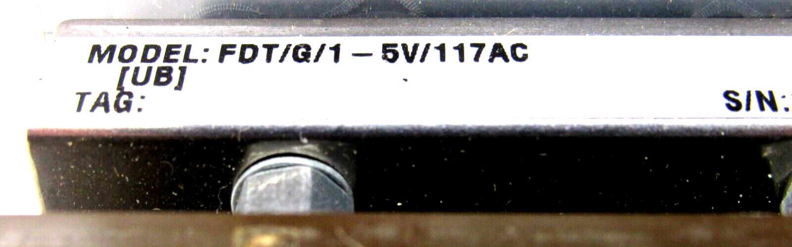 NEW MOORE INDUSTRIES FDT/G/1-5V/117AC FREQUENCY TRANSMITTER ...