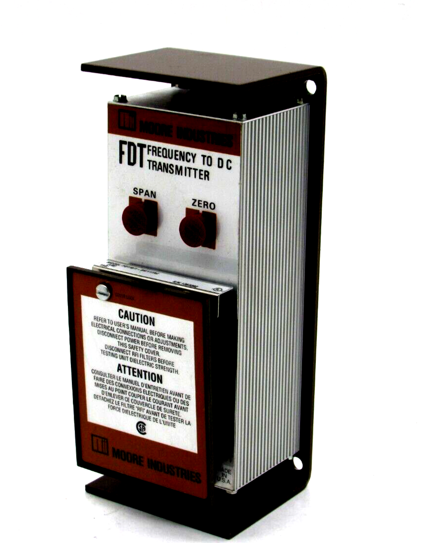 NEW MOORE INDUSTRIES FDT/G/1-5V/117AC FREQUENCY TRANSMITTER ...