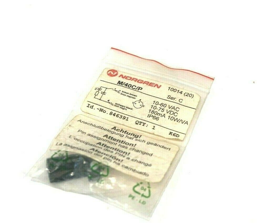 NEW NORGREN M/40C/P REED SWITCH M40CP - SB Industrial Supply, Inc.