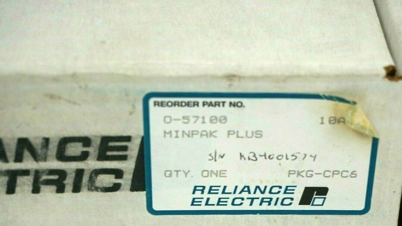 NEW RELIANCE ELECTRIC O-57100 LOGIC MODULE MINPAK PLUS O57100 - SB ...