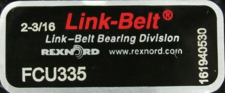 NEW REXNORD FCU335 LINK-BELT FLANGE BEARING 2-3/16" - SB Industrial ...