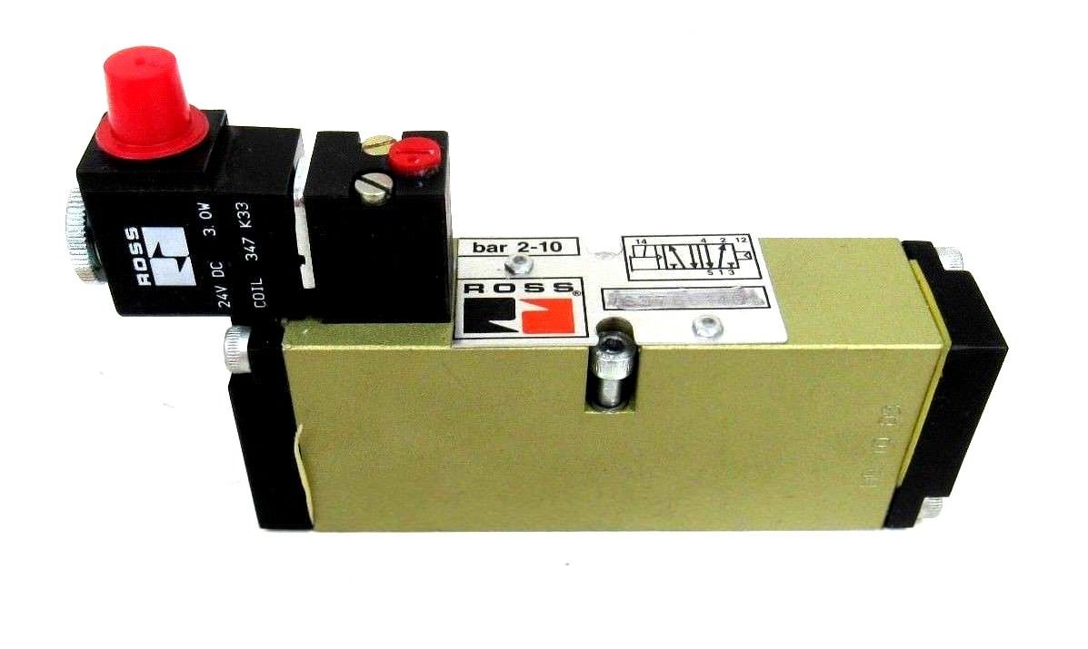 NEW ROSS W6376B1401 SOLENOID VALVE 24VDC - SB Industrial Supply, Inc.
