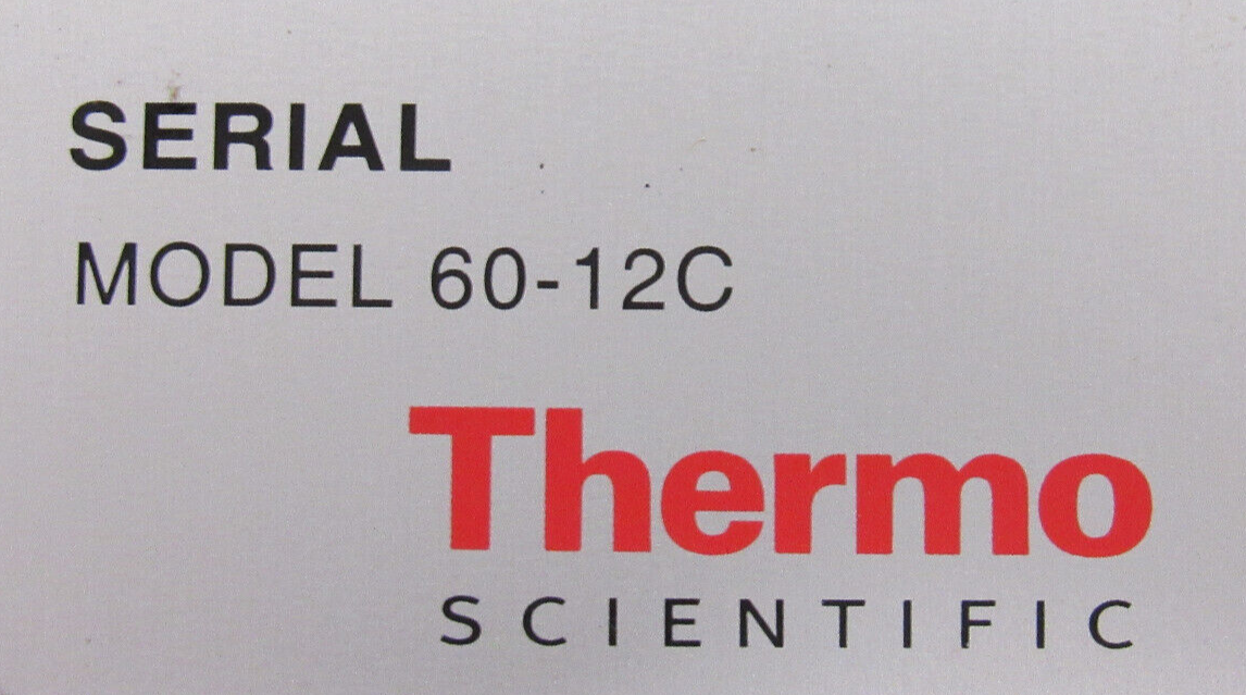 NEW THERMO SCIENTIFIC 60-12C BELT SPEED SENSOR 6012C - SB Industrial ...