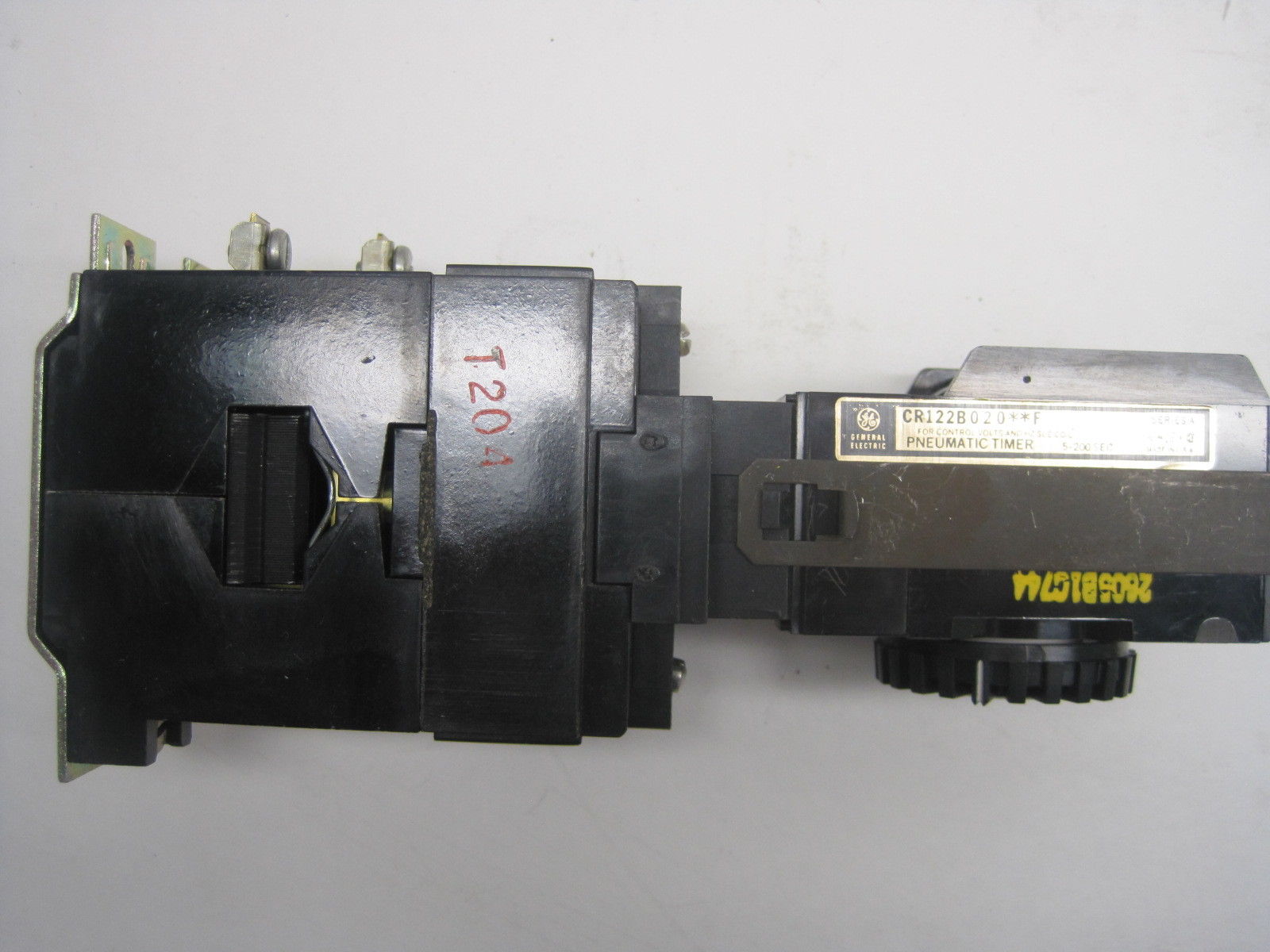 New General Electric CR122B020**F Pneumatic Timer with Instantaneous ...