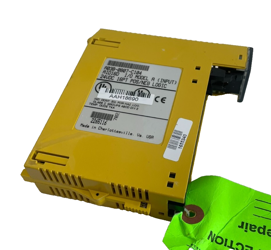 REPAIRED FANUC A03B-0807-C104 INPUT MODULE 24VDC A03B0807C104 - SB Industrial Supply, Inc.