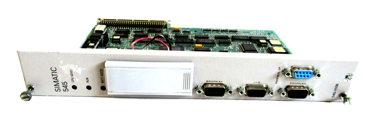 USED SIEMENS SIMATIC 545-1106 CPU MODULE 5451106 - SB Industrial Supply ...