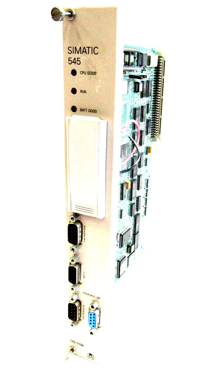 USED SIEMENS SIMATIC 545-1106 CPU MODULE 5451106 - SB Industrial Supply ...