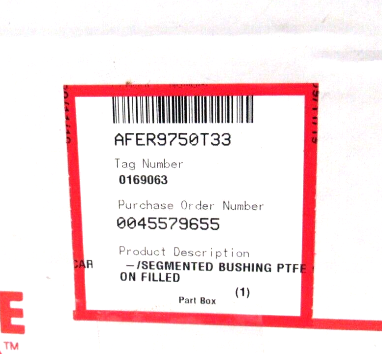LOT OF 3 NEW FLOWSERVE AFER9750T33 SEGMENTED BUSHING - SB Industrial ...