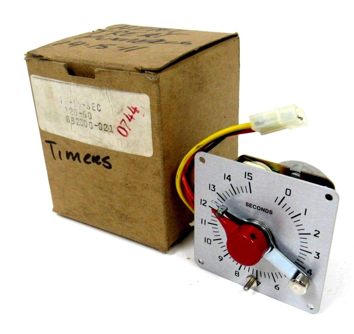 NEW 832800-021 TIMER TM-15-SEC 120V 60HZ 832800021 0744 - SB Industrial ...