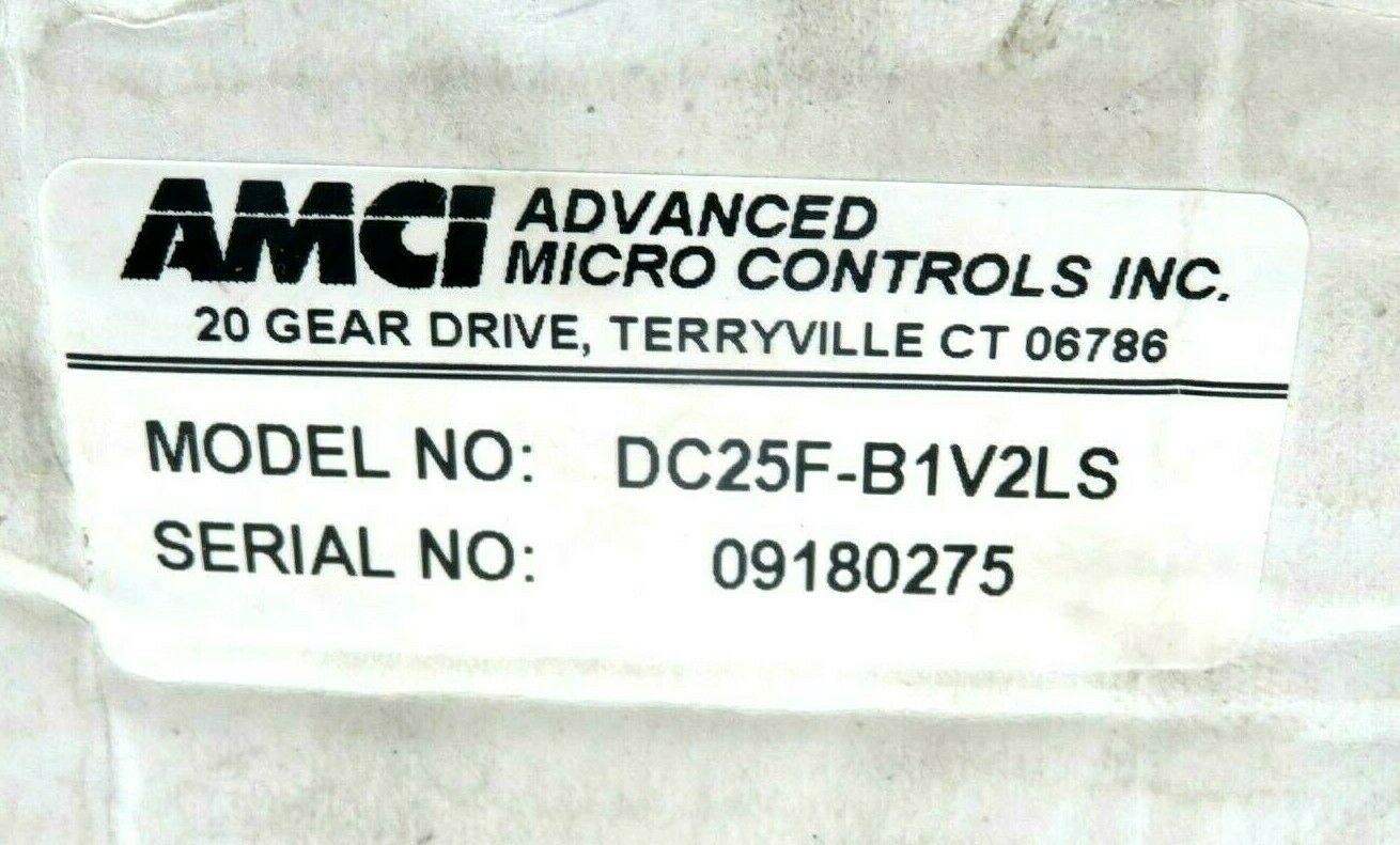 NEW ADVANCE MICRO CONTROLS DC25F-B1V2LS DURACODER DC25FB1V2LS - SB ...