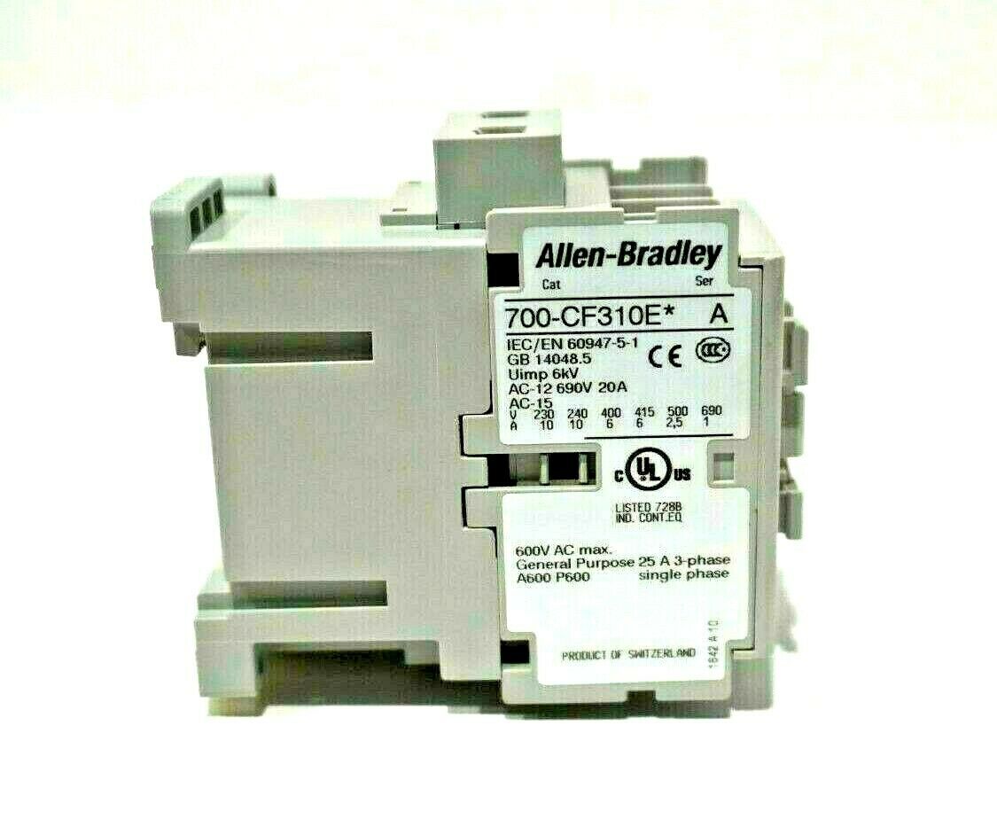 NEW ALLEN BRADLEY 700-CF310EJ CONTROL RELAY SER.A 700CF310EJ - SB ...
