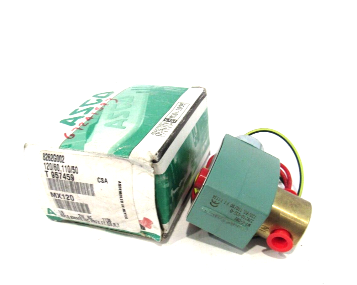 NEW ASCO 8262G002 SOLENOID VALVE - SB Industrial Supply, Inc.