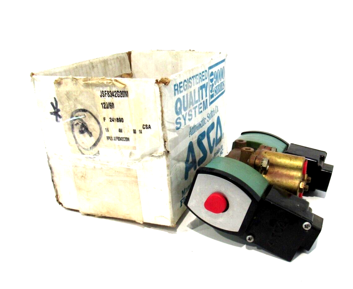 NEW ASCO JSF8342G20M SOLENOID VALVE - SB Industrial Supply, Inc.