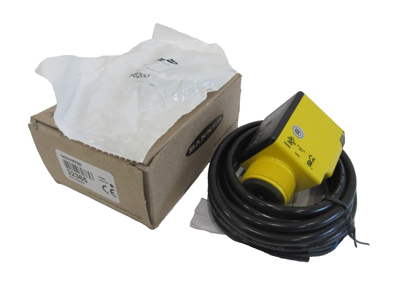 NEW BANNER ENGINEERING Q40AW3FF200 PHOTOELECTRIC SWITCH - SB Industrial ...