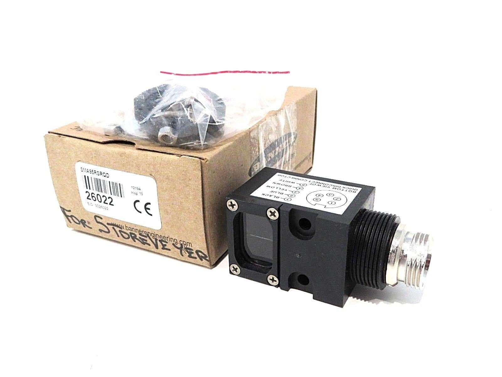 NEW BANNER ENGINEERING SMA95RSRQD VALU-BEAM 26022 - SB Industrial ...