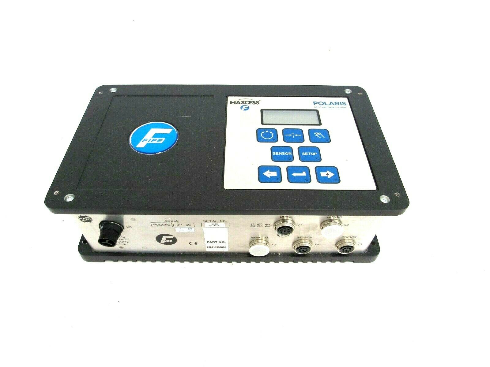 NEW FIFE POLARIS DP-30 WEB GUIDE CONTROLLER W/ SENSORS SE-22 ...