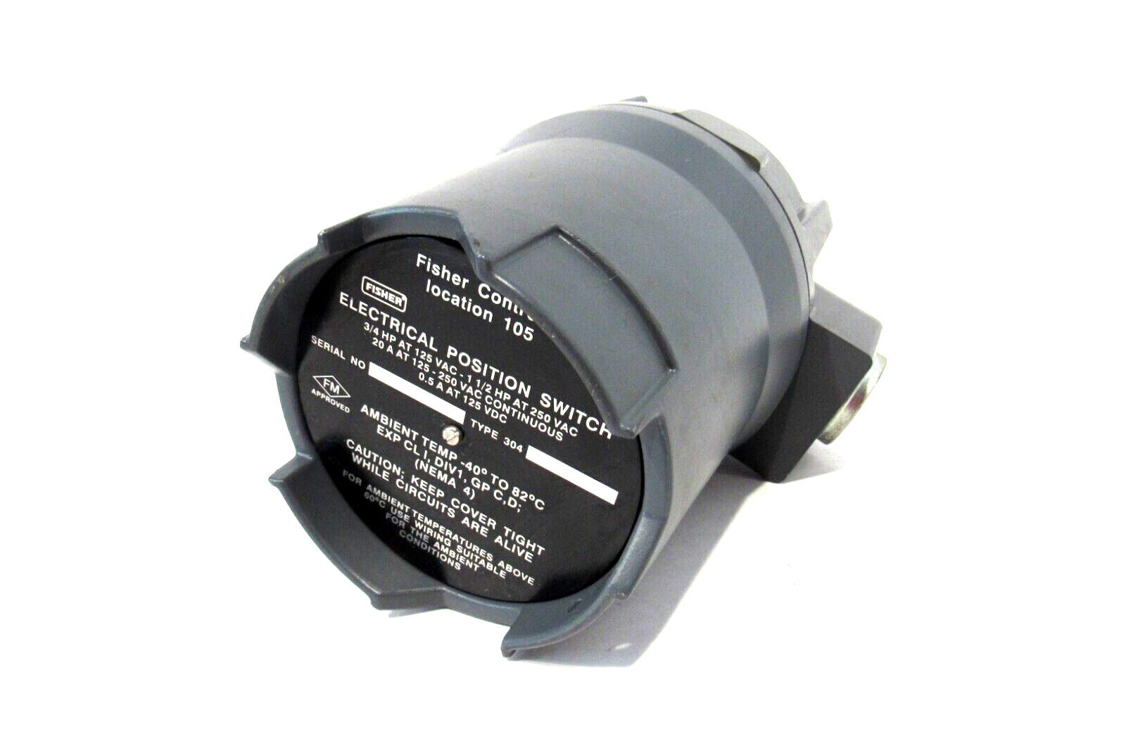 NEW FISHER CONTROLS TYPE 304 ELECTRICAL POSITION SWITCH - SB Industrial ...