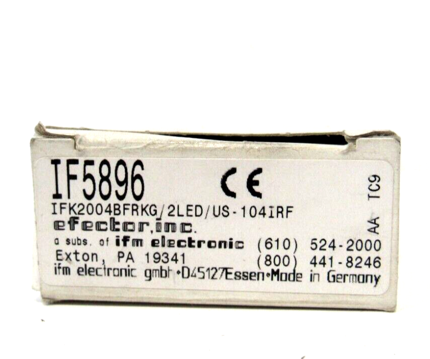 NEW IFM EFECTOR IFK2004BFRKG/2LED/US-104IRF SENSOR IF5896 - SB ...