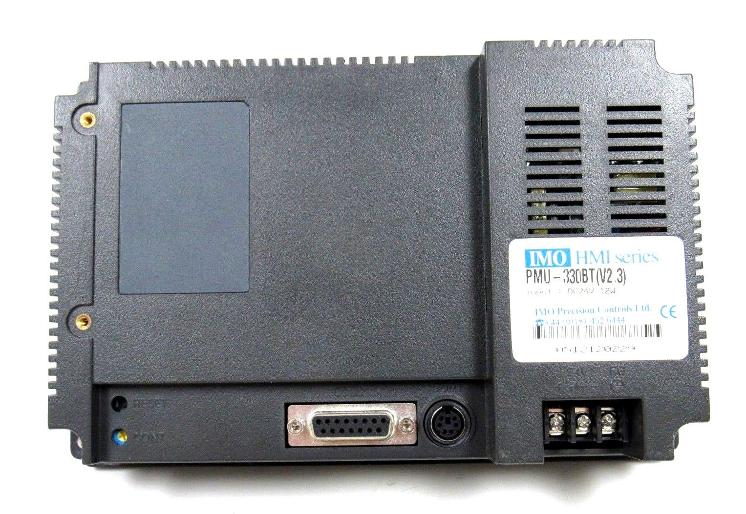 NEW IMO PRECISION CONTROLS PMU-330BT MONOTOUCH HMI DC24V 12W V2.3 ...