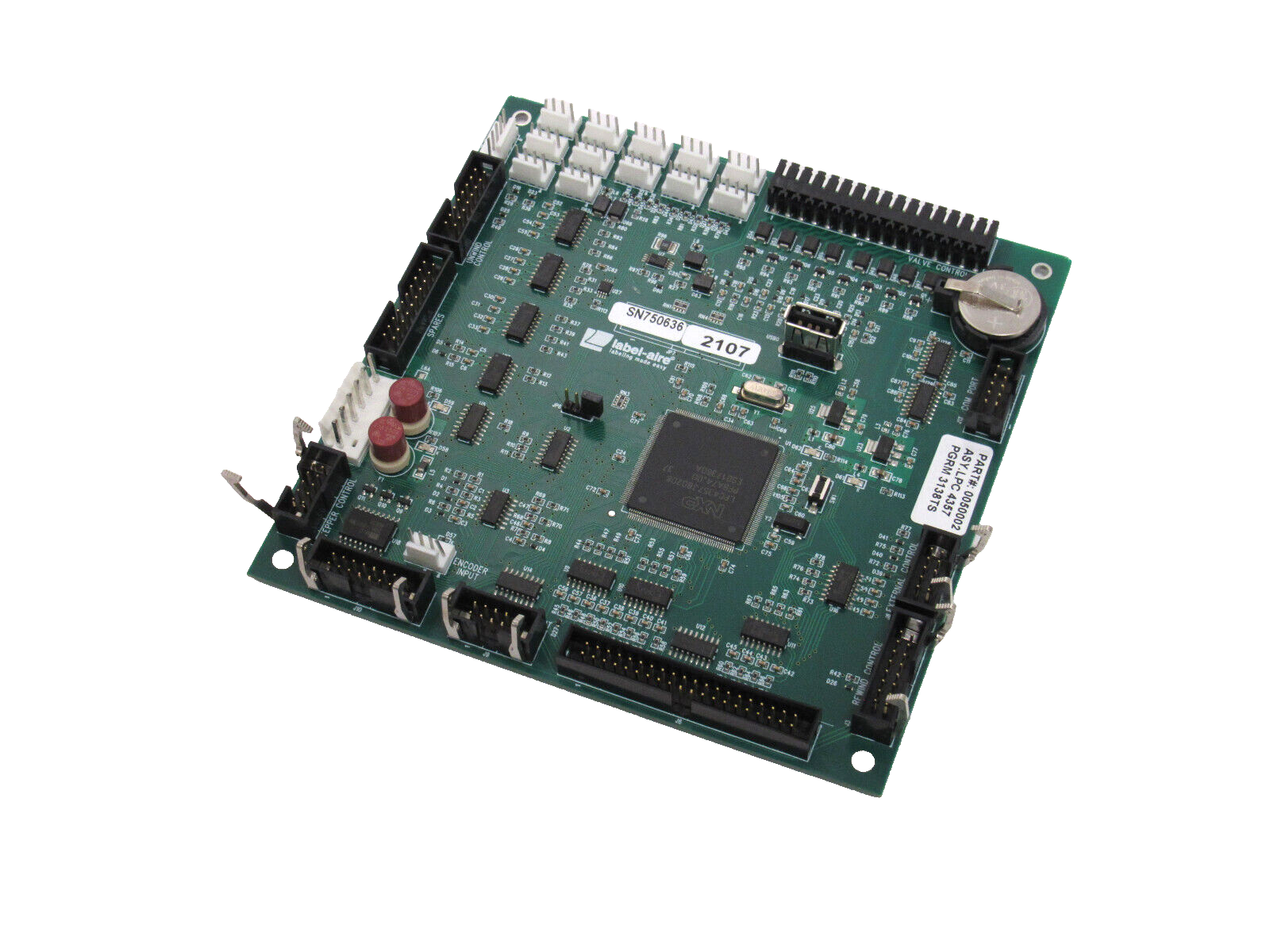 NEW LABEL-AIRE 0050002 PROCESSOR BOARD PGRM 3138TC LPC4357 - SB ...