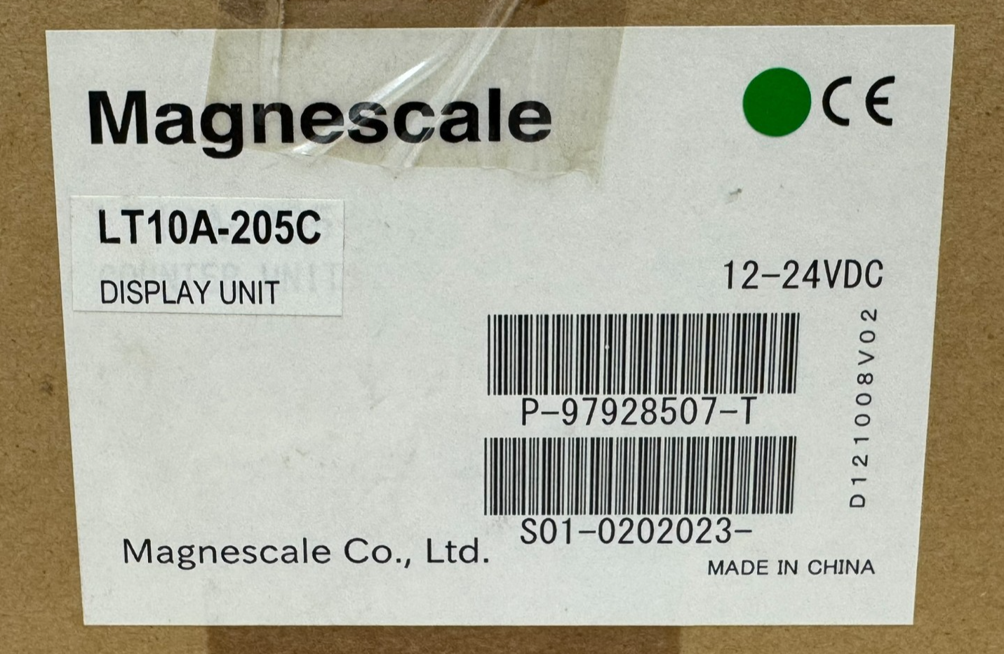 NEW MAGNESCALE CO. LT10A-205C DISPLAY UNIT LT10A205C - SB Industrial ...