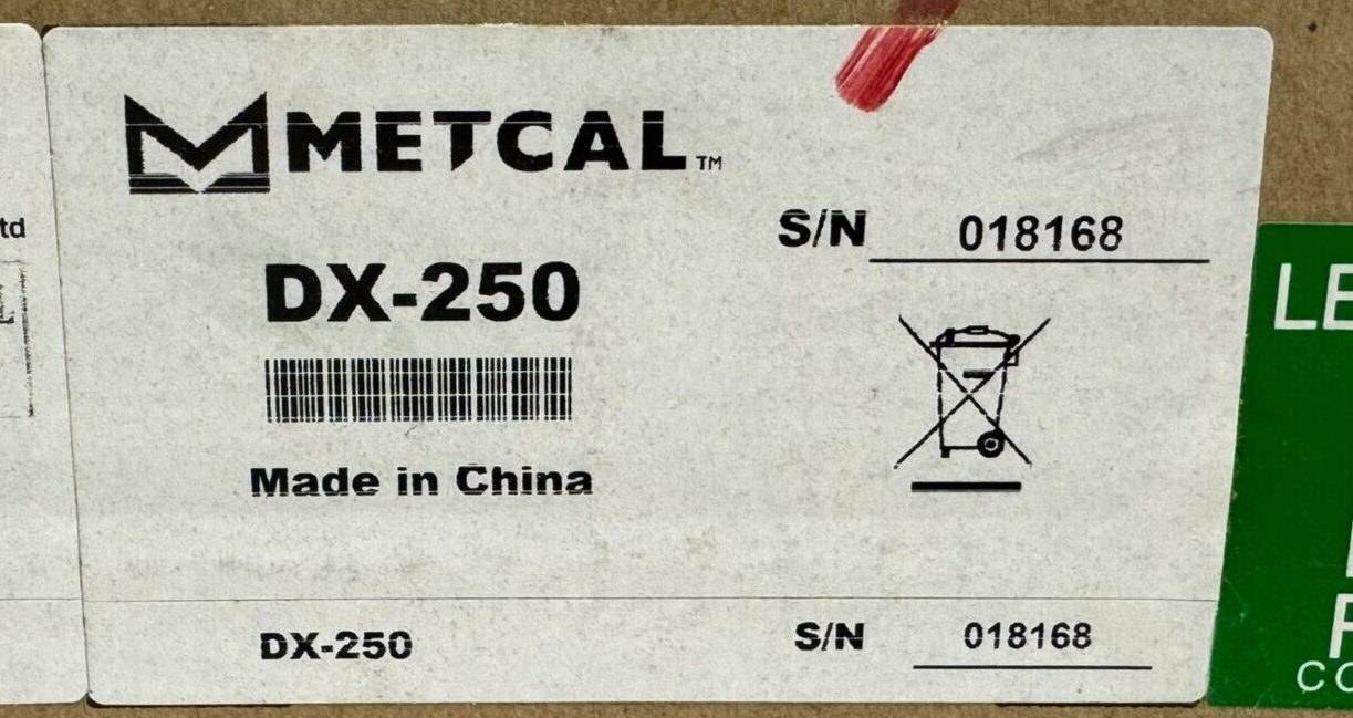 NEW METCAL DX-250 DIGITAL FLUID DISPENSER / CONTROLLER 100PSI - SB ...