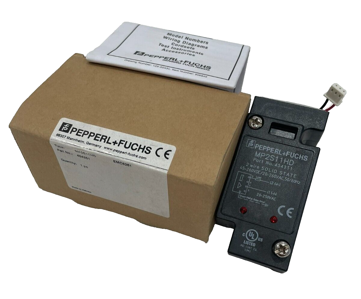 NEW PEPPER+FUCHS MP2S11HD PLUG IN BASE 454351 - SB Industrial Supply, Inc.