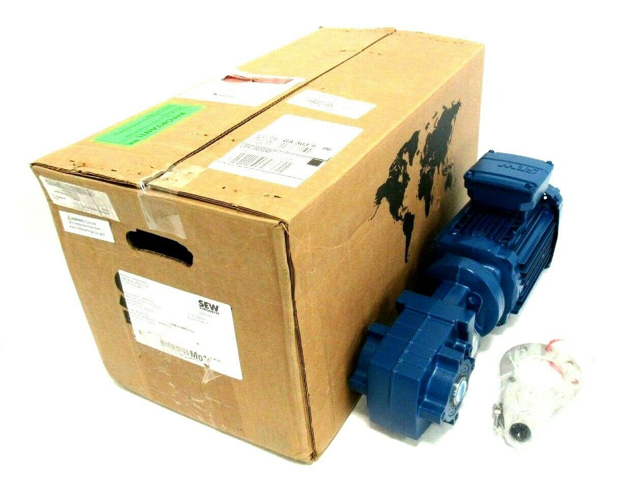 NEW SEW EURODRIVE WA37/T DRN80M4/DH GEARMOTOR 230/460V WA37TDRN80M4DH ...