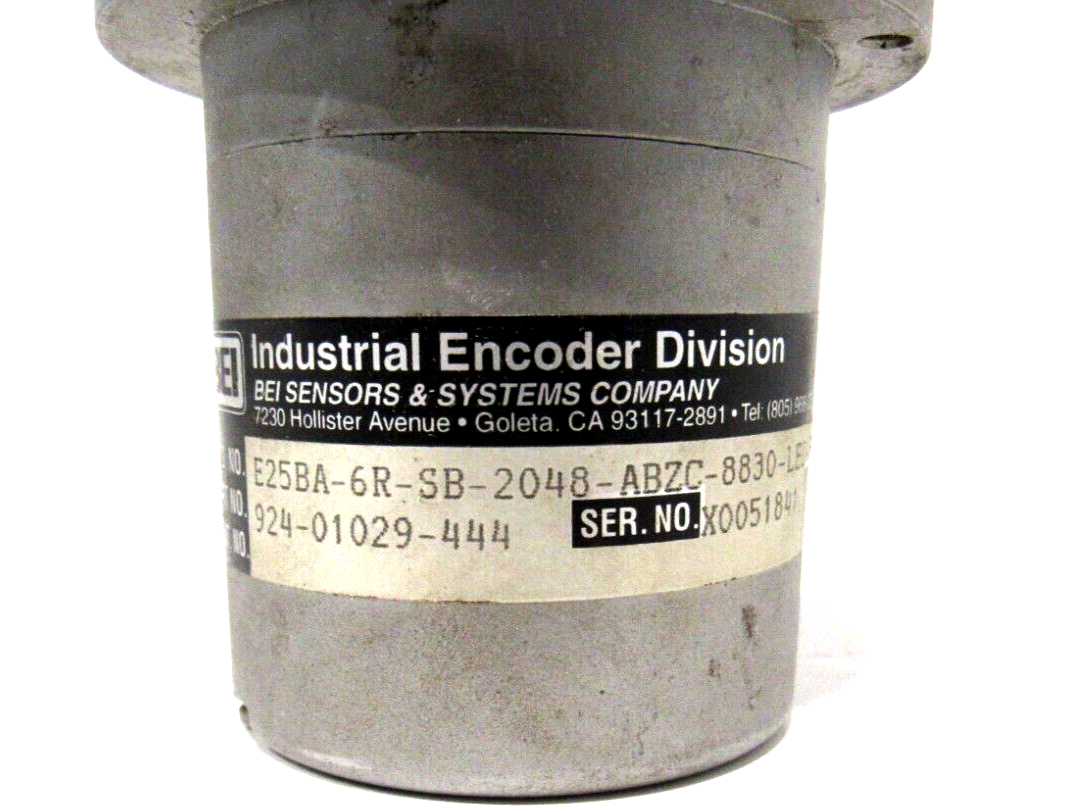 USED BEI 924-01029-444 ENCODER E25BA-6R-SB-2048-ABZC-8830-LED-SM18-S ...