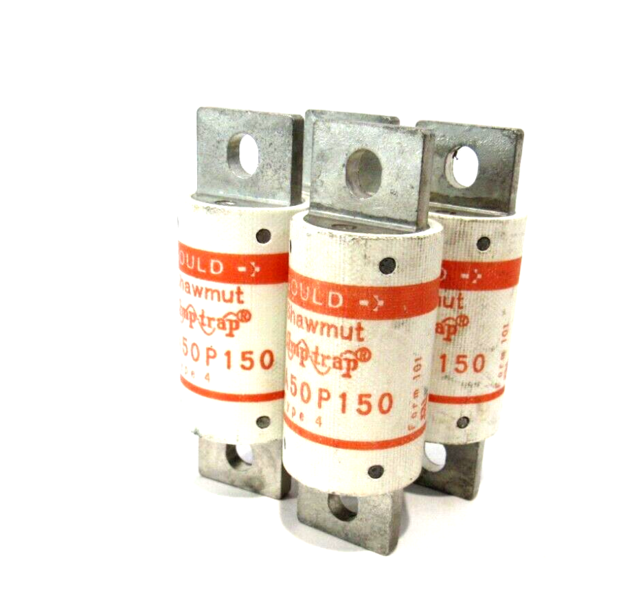 LOT OF 4 NEW GOULD SHAWMUT A50P150 FUSES - SB Industrial Supply, Inc.