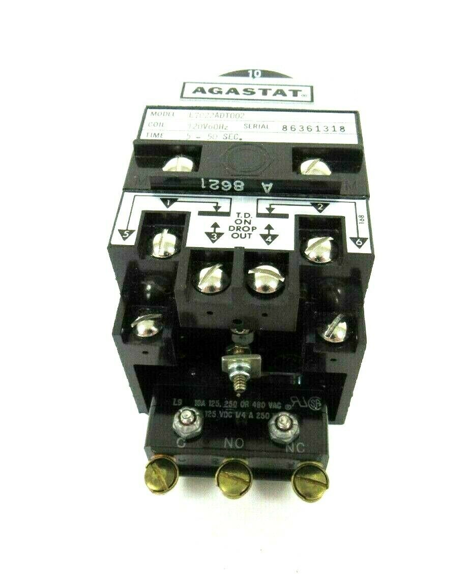 NEW AGASTAT E7022ADT002 TIMING RELAY - SB Industrial Supply, Inc.