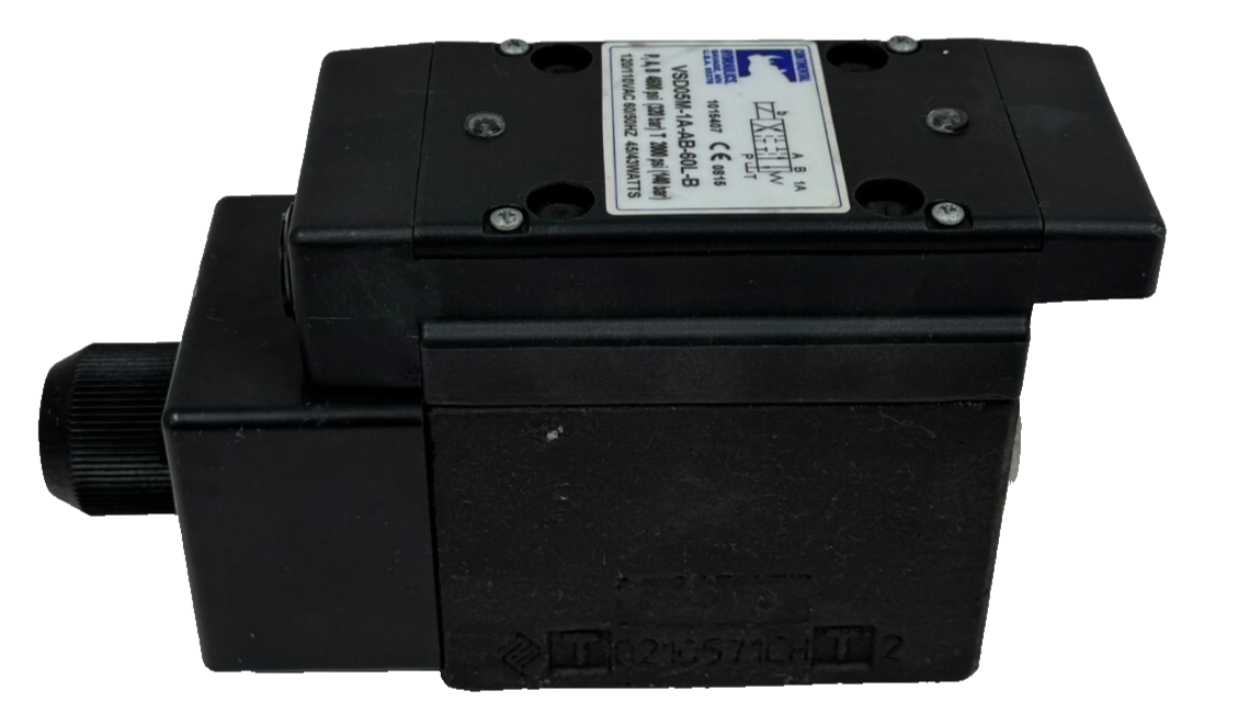 NEW CONTINENTAL HYDRAULICS VSD05M-1A-AB-60L-B CONTROL VALVE 2000PSI ...