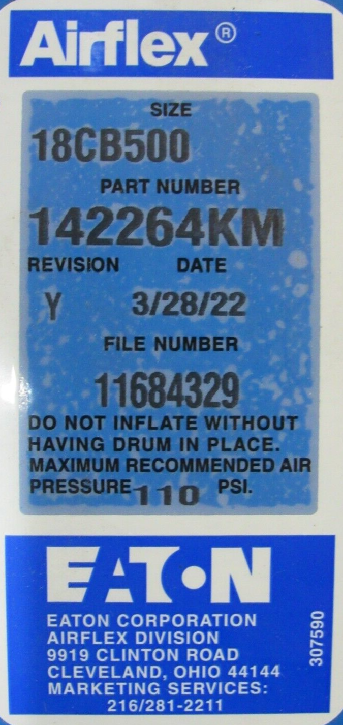 NEW EATON 142264KM AIRFLEX CONSTRICTING BRAKE 18CB500 - SB Industrial ...