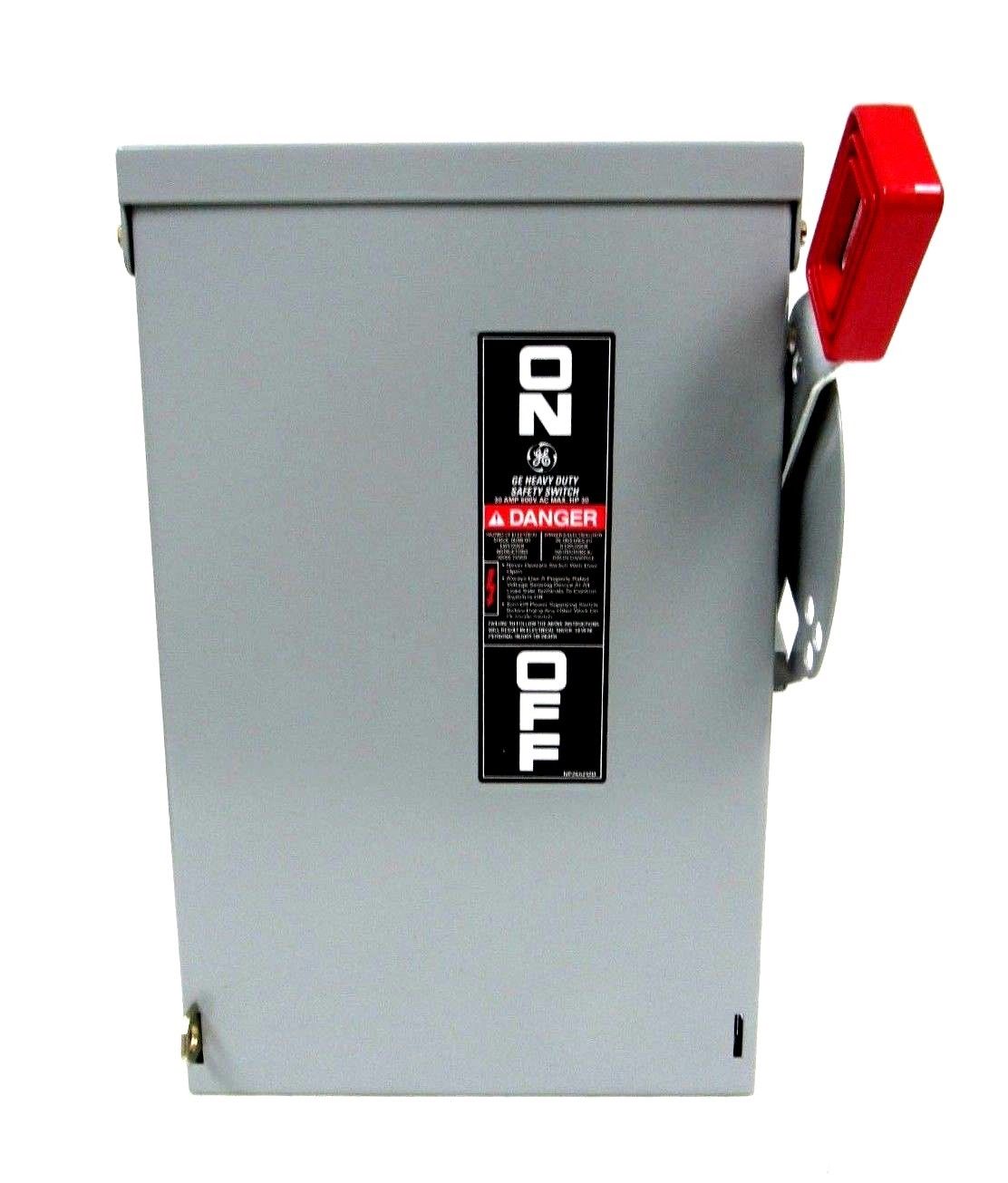 NEW GENERAL ELECTRIC THN3361R SAFETY SWITCH 30A 3 POLE – SB Industrial ...