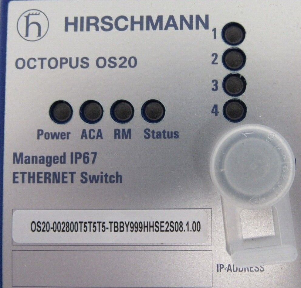 NEW HIRSCHMANN OCTOPUS OS20 ETHERNET SWITCH OS20-002800T5T5T5 ...