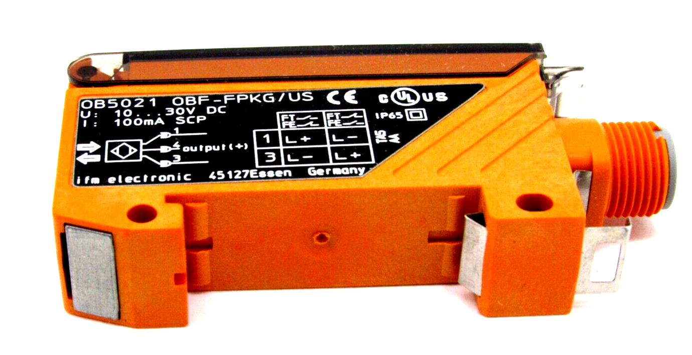 NEW IFM OBF-FPKG/US OB5021 PHOTOELECTRIC SENSOR OBFFPKGUS - SB ...