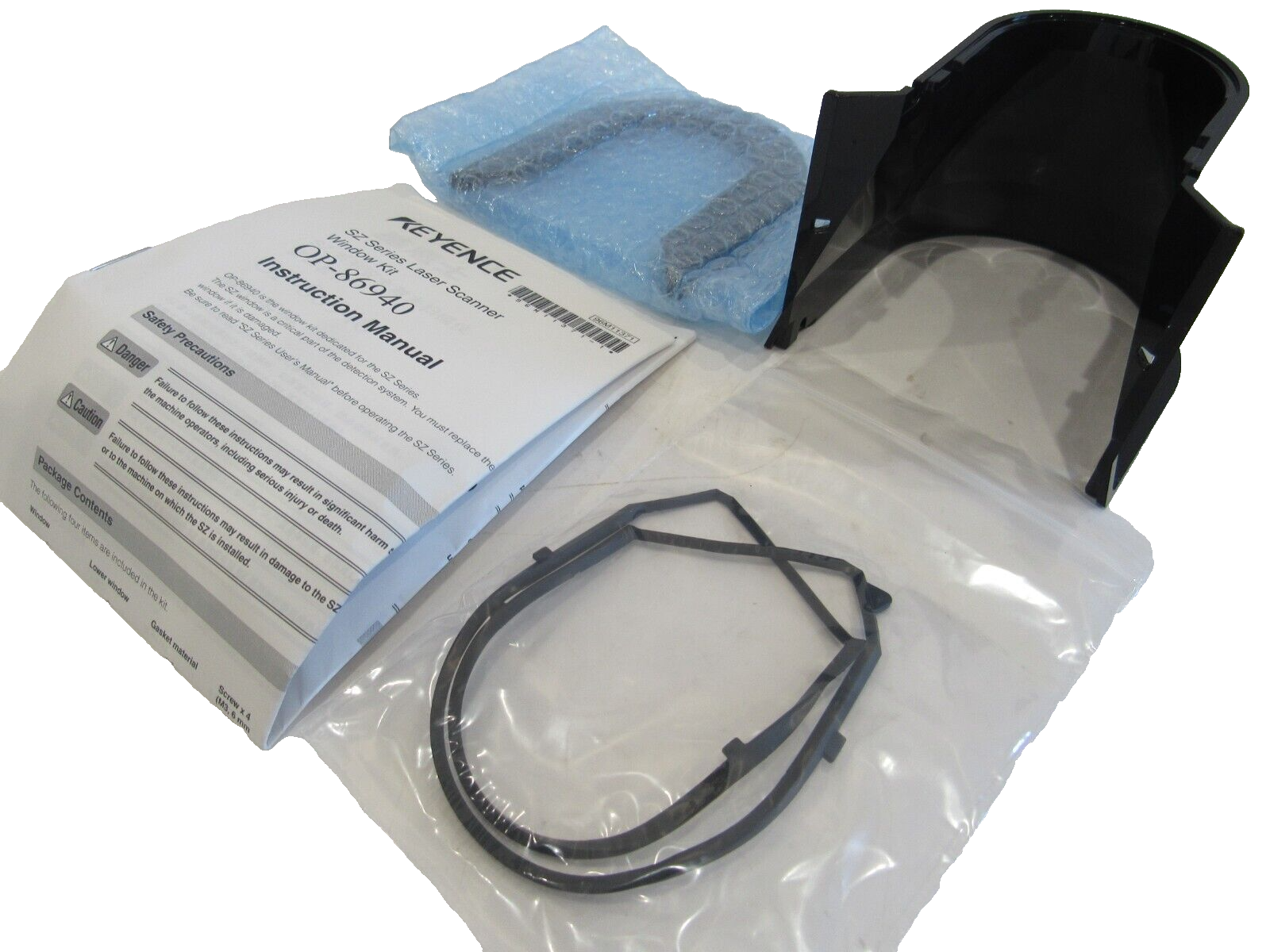 NEW KEYENCE OP-86940 LASER SCANNER WINDOW KIT OP86940 - SB Industrial ...