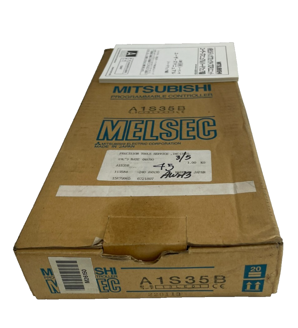 NEW MITSUBISHI A1S-35B PROGRAMMABLE CONTROLLER A1S35B - SB Industrial Supply, Inc.