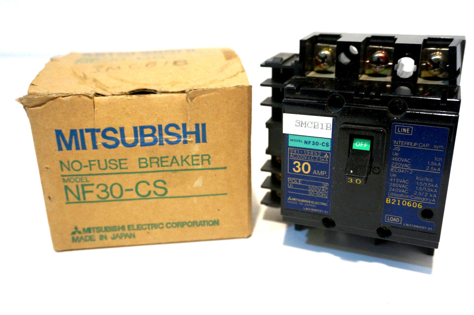 NEW MITSUBISHI NF30-CS CIRCUIT BREAKER NF30CS - SB Industrial Supply, Inc.