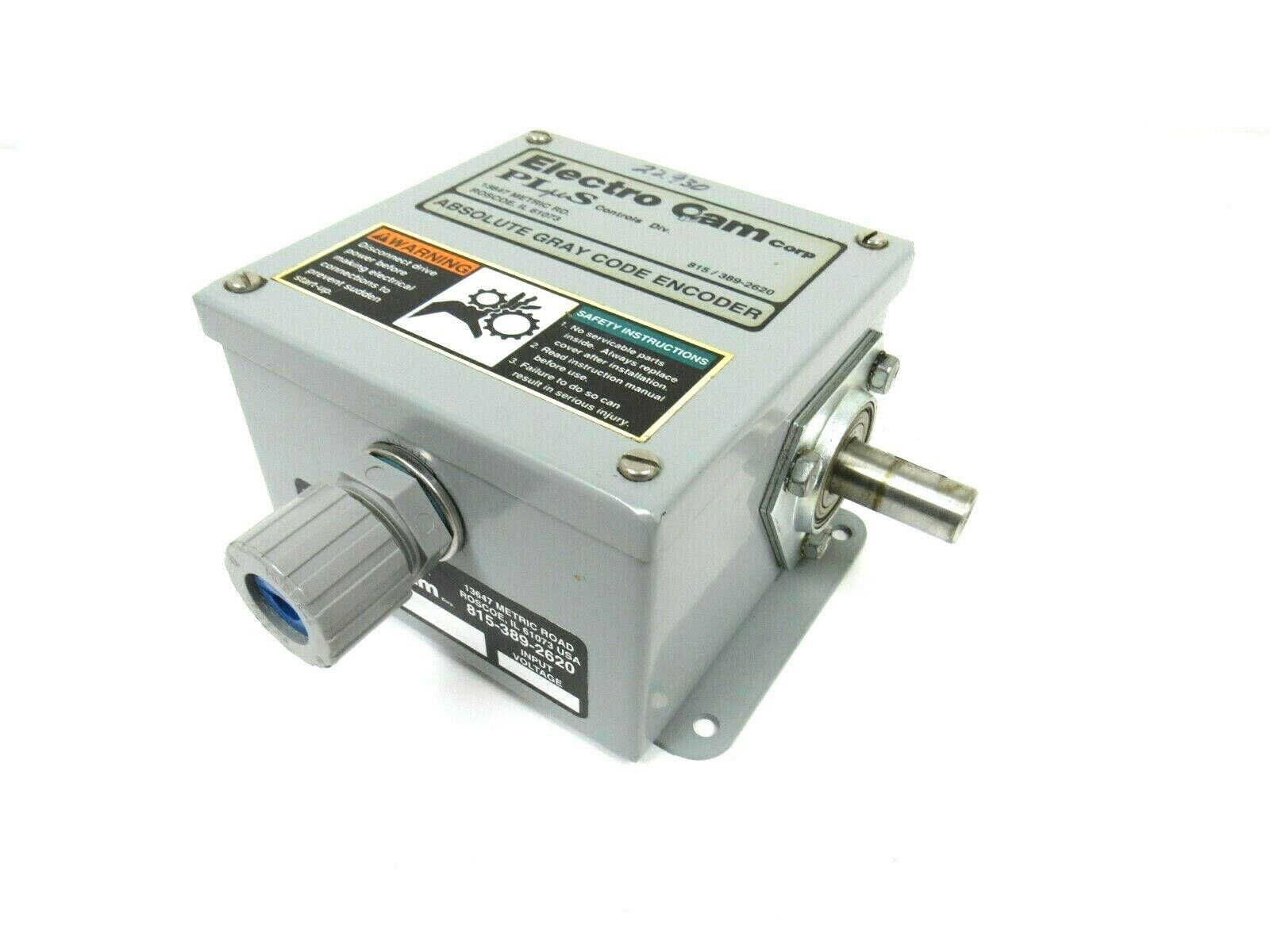 USED ELECTRO CAM PS-4256-11-DDR PLUS ENCODER PS425611DDR - SB ...