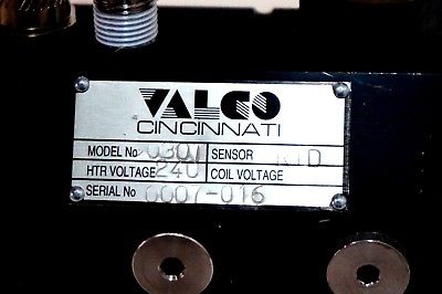 USED VALCO CINCINNATI 9030T VALVE HEATER 240V SENSOR RTD - SB ...