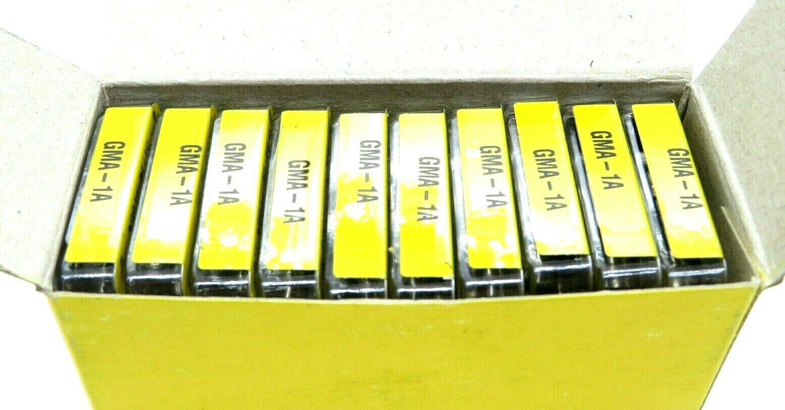 1700 NEW BUSSMANN GMA-1A FUSES GMA1A 34 BOXES OF 50 - SB Industrial ...