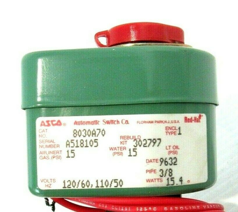 NEW ASCO 8030A70 SOLENOID VALVE - SB Industrial Supply, Inc.