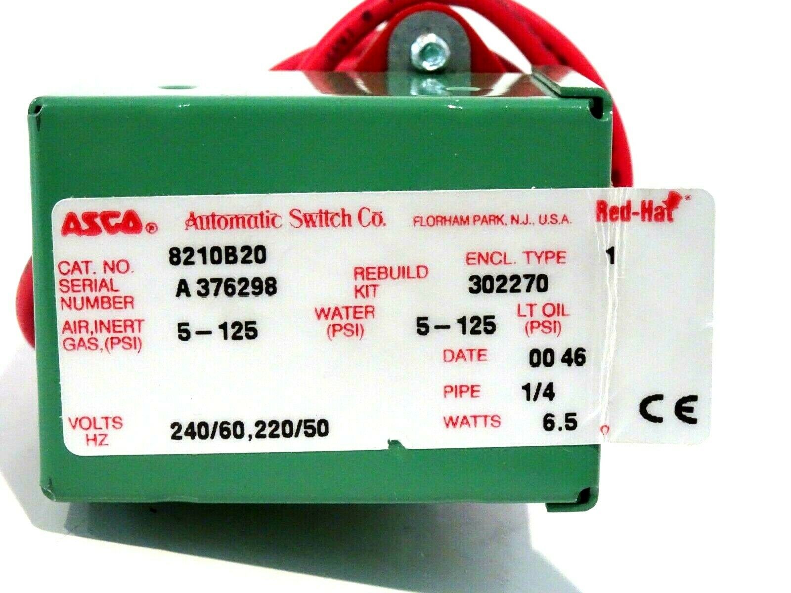 NEW ASCO 8210B20 SOLENOID VALVE - SB Industrial Supply, Inc.