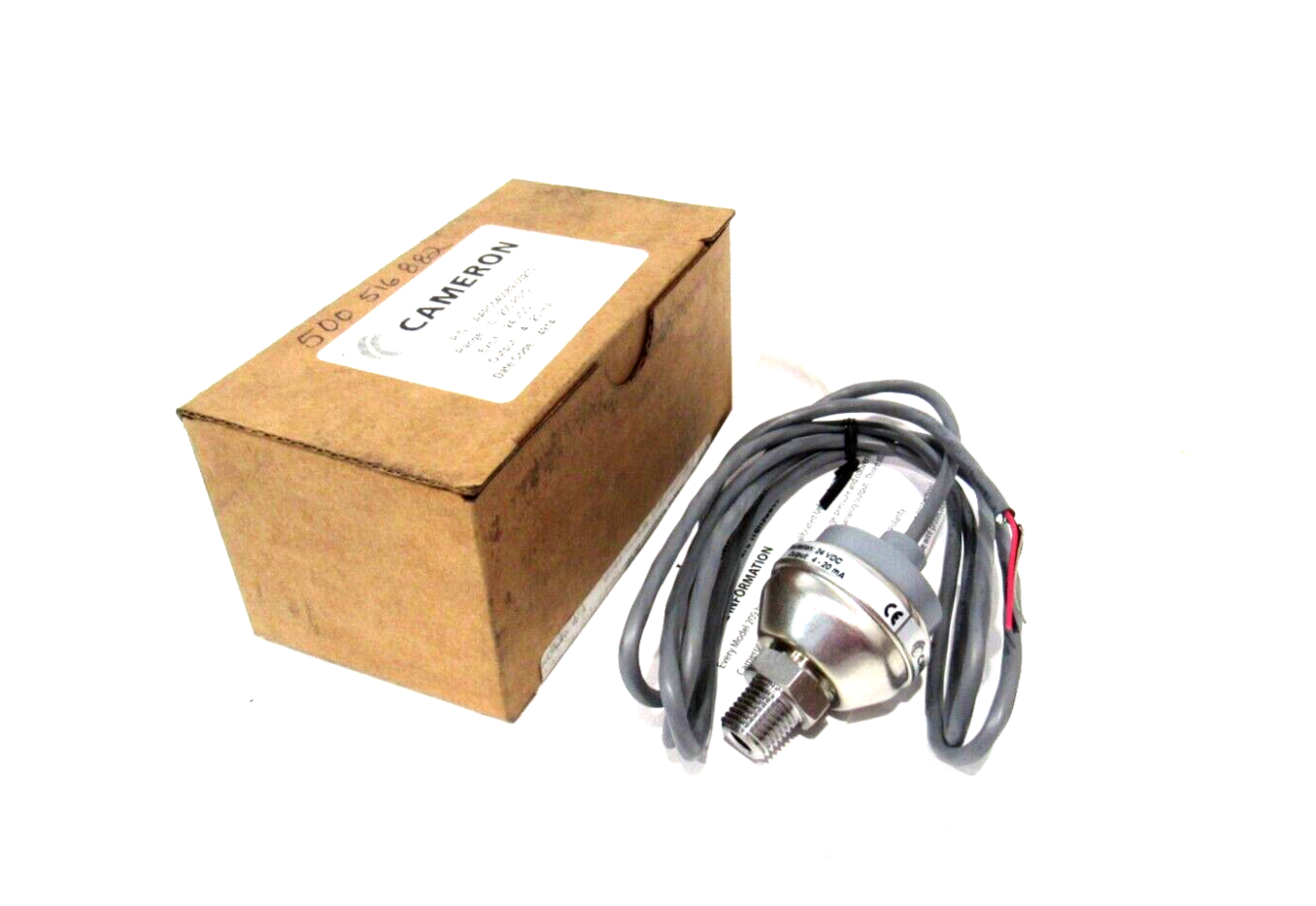 NEW CAMERON AAP0540089-00210 PRESSURE TRANSMITTER AAP054008900210 - SB ...