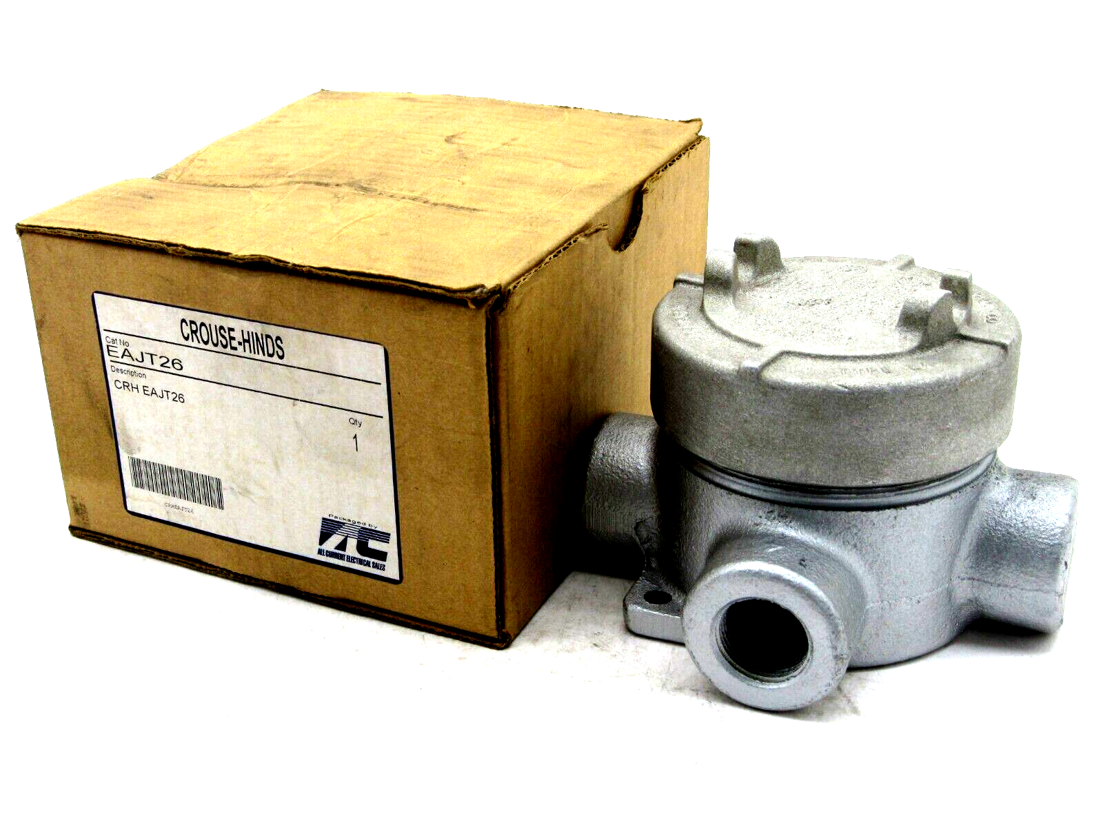 NEW CROUSE-HINDS EAJT26 CONDUIT OUTLET BOX - SB Industrial Supply, Inc.