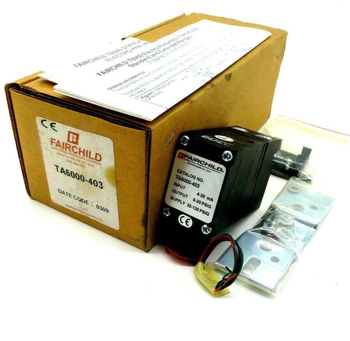 NEW FAIRCHILD TA6000-403 TRANSDUCER TA6000403 - SB Industrial Supply, Inc.