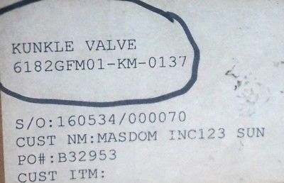 NEW KUNKLE VALVE 6182GFM01-KM-0137 SAFETY RELIEF VALVE 1-1/4 ...