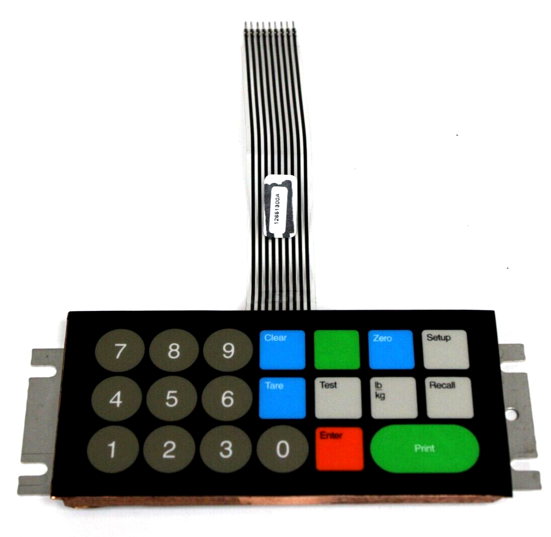 NEW METTLER TOLEDO 12651300A KEYPAD PANEL - SB Industrial Supply, Inc.