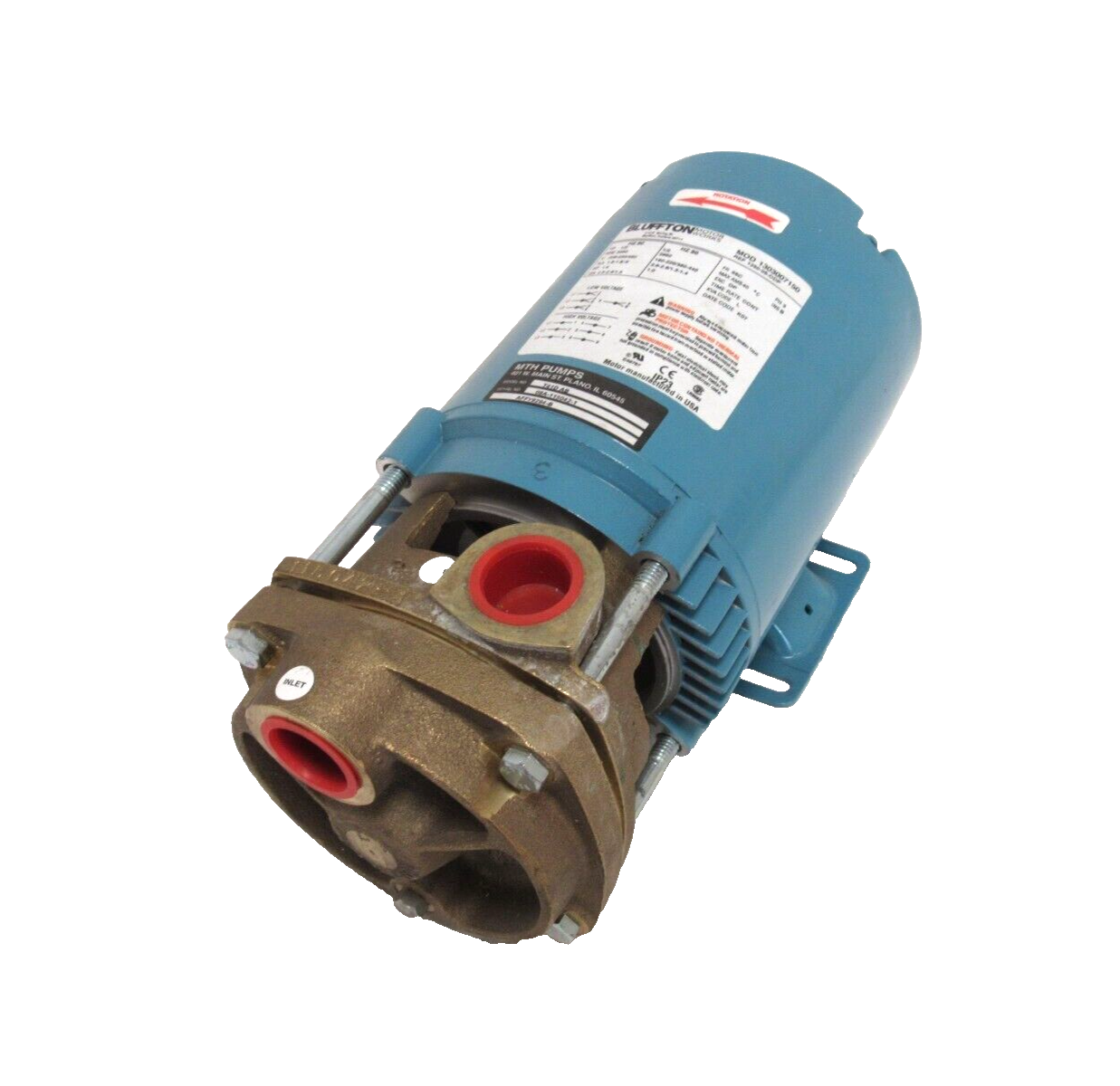 NEW MTH PUMPS T41D-AB PUMP 1/2HP 208-230/460V T41DAB - SB Industrial ...